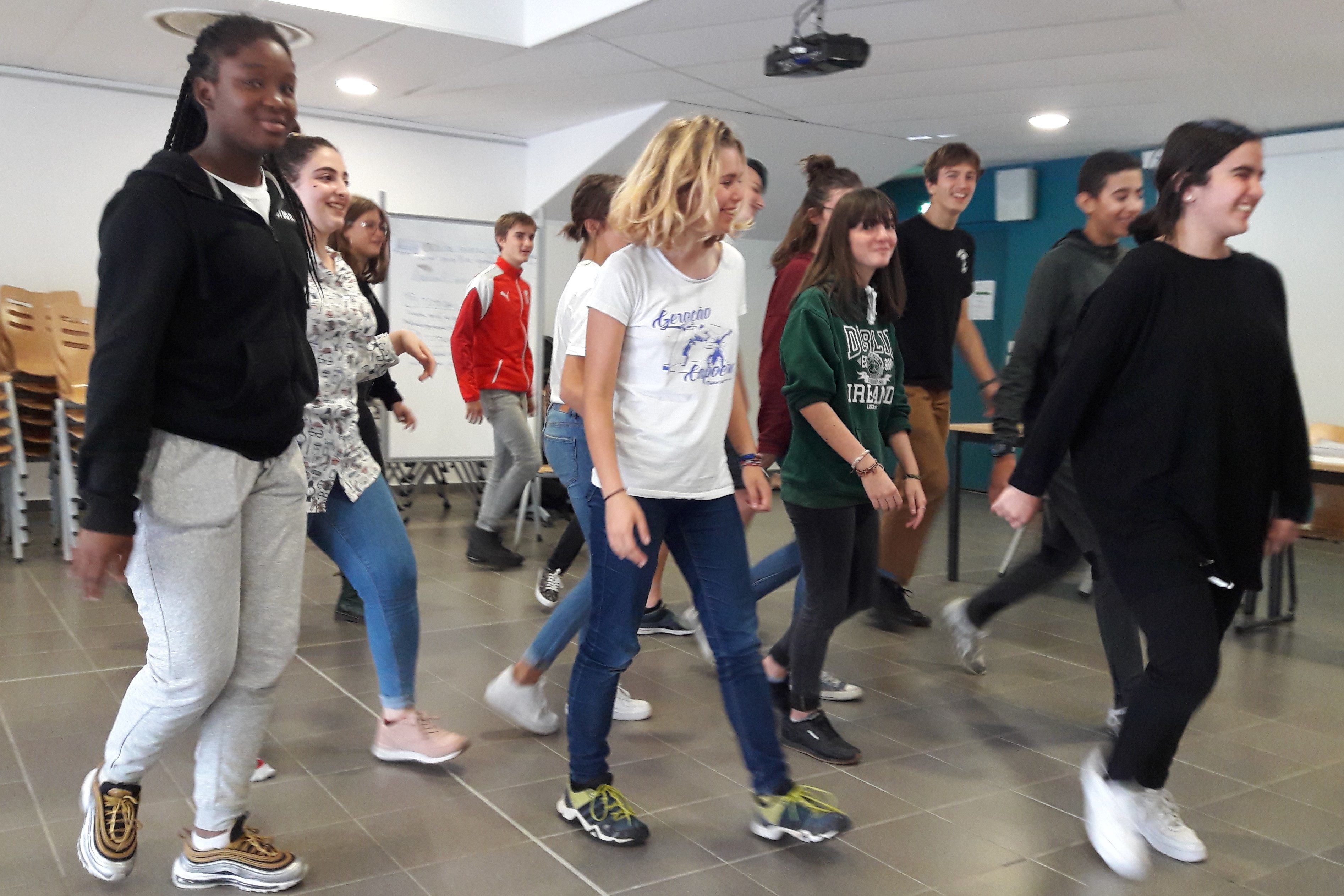 OPTION FACULTATIVE THEATRE : dynamisme et curiosité ! - Vie du lycée - Lycées André Argouges