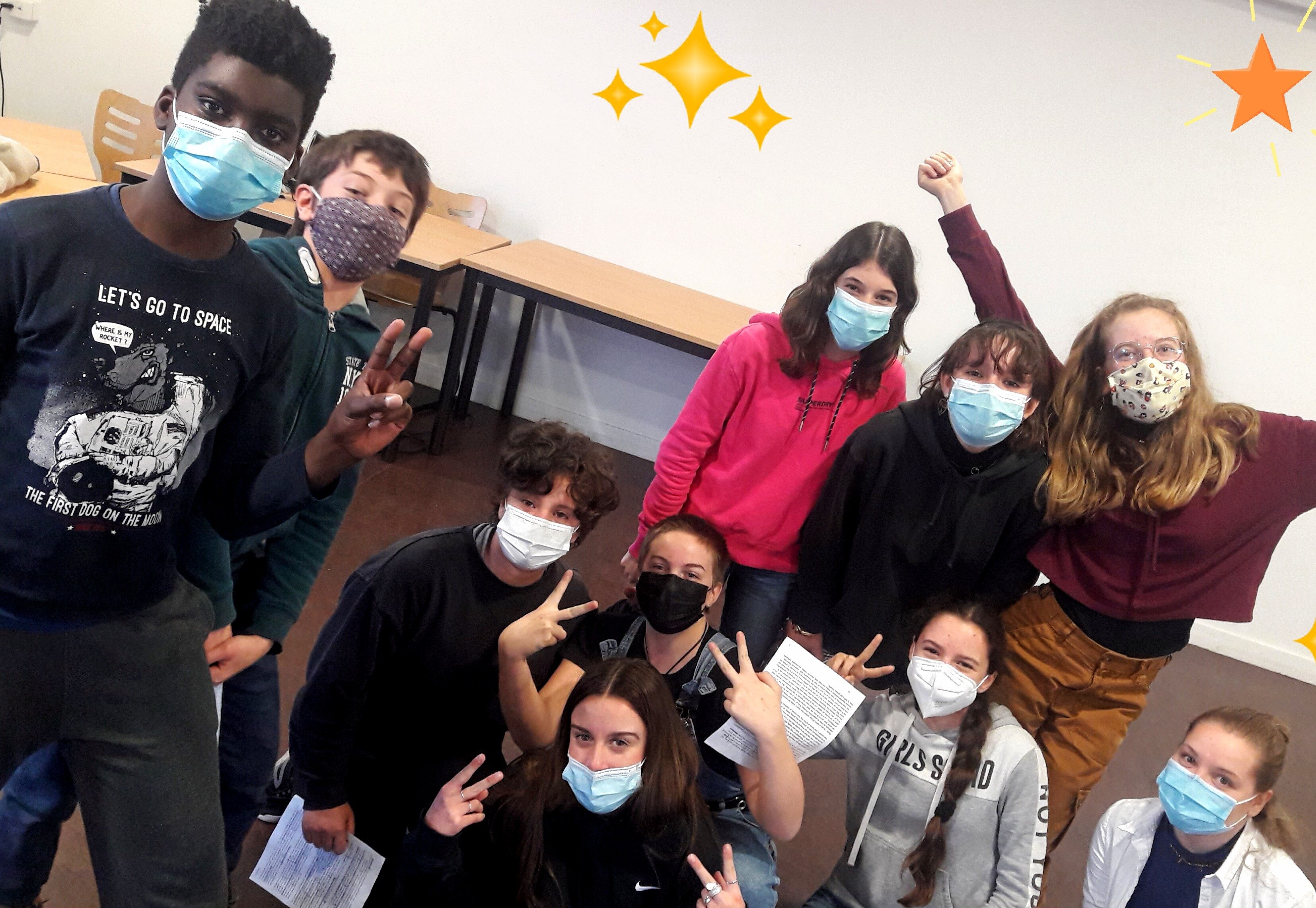 LE THEATRE EST BIEN VIVANT ! - Vie du lycée - Lycées André Argouges