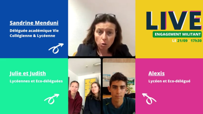 Live Instagram sur l'engagement militant avec trois lycéen·nes d'Argouges - Vie du lycée ...