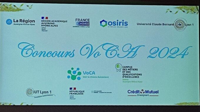 participation de nos élèves de 1 PCE au concours VoCA. - Vie du lycée - Lycées André Argouges